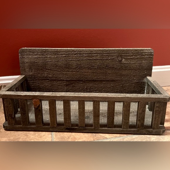 Accents | Rustic Wooden Planter Box | Poshmark